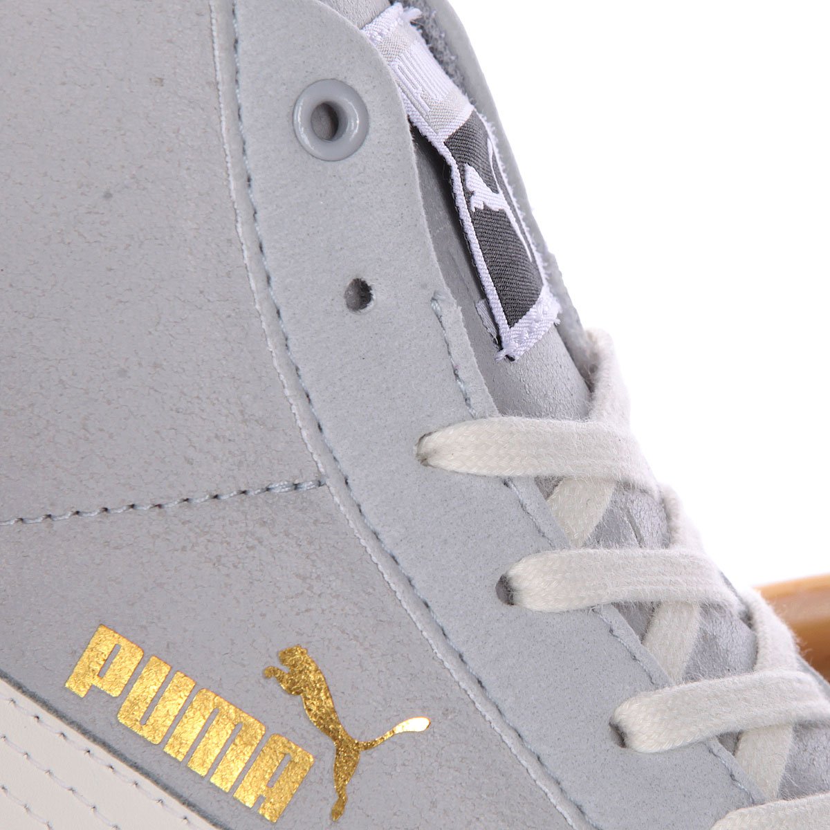 Купить кеды высокие женские Puma Glyde Mid Basic Sports Gray/Violet в ...