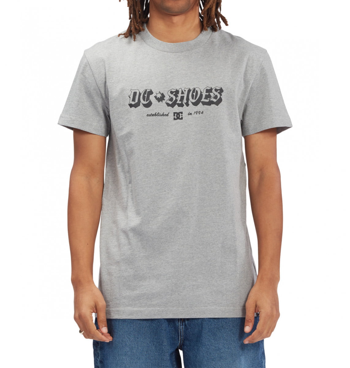 Купить мужскую Футболка Dc Chester Heather Grey серый от DC Shoes по ...