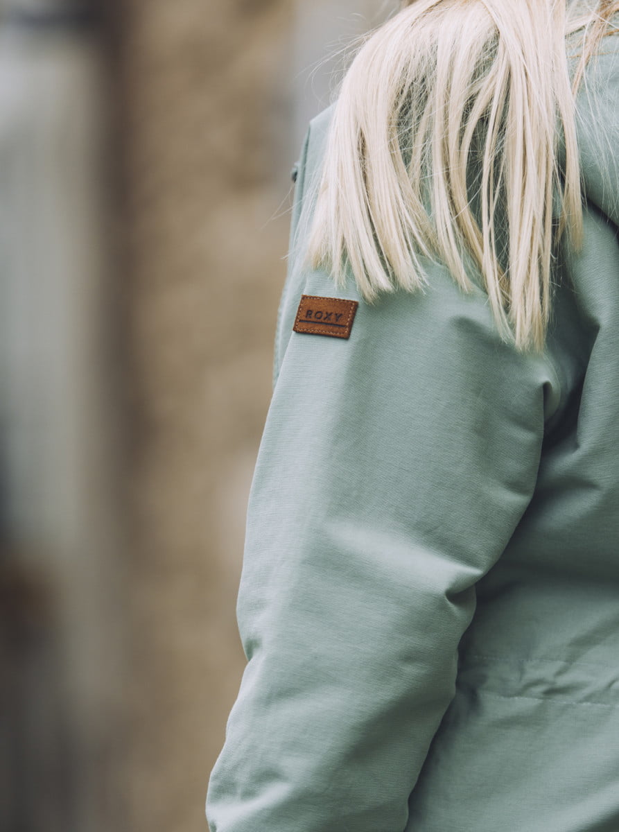 Купить женский дождевик ROXY Rain On The Way оливковый от Roxy по ...