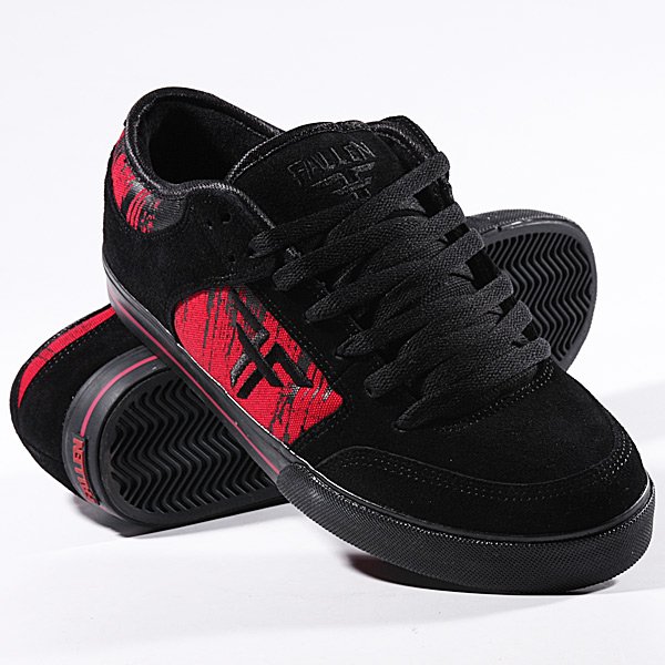 Купить кеды Fallen Ripper Black/Red/Corrosion (030609fallen30) в ...