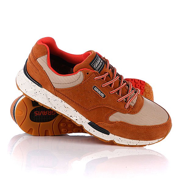 Купить кеды Gravis Indo Exp Sudan Brown в интернет-магазине Proskater.ru