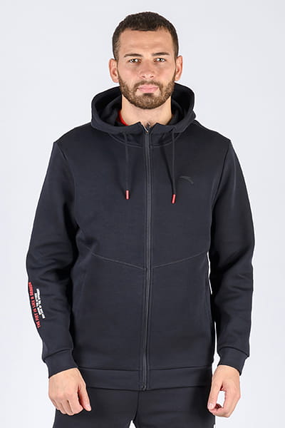 Купить толстовку на молнии с капюшоном Anta Boxing (852137713-3) в ...