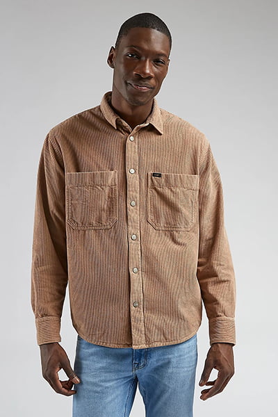 Купить куртку Lee SEASONAL OVERSHIRTCARAMEL (L67UCV99) в интернет ...