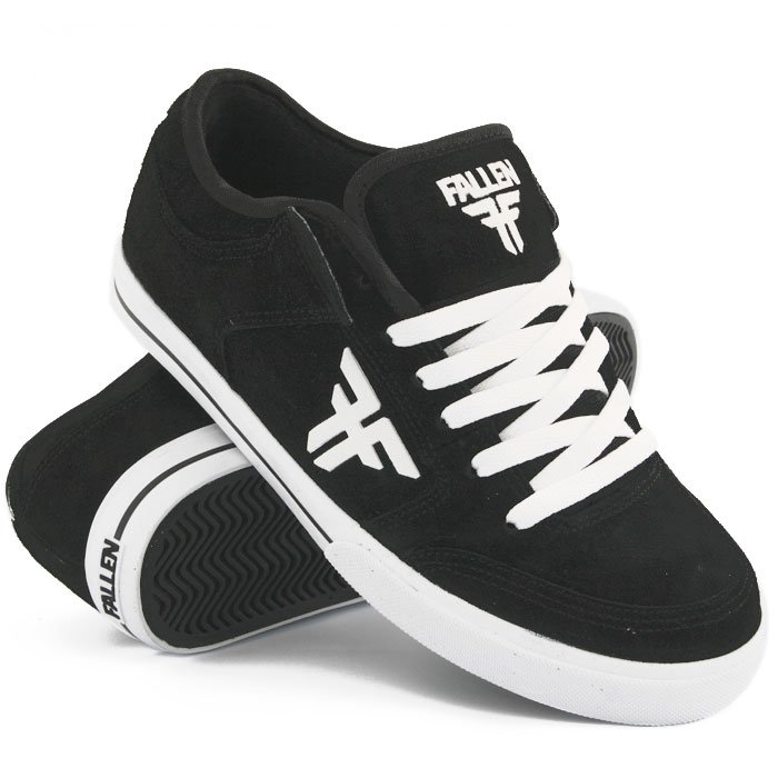 Купить кеды Fallen Ripper Black/White (47087) в интернет-магазине ...