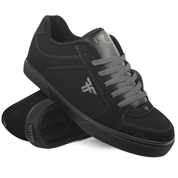Купить обувь кеды кроссовки Fallen Chief Black/Charcoal (7936) в ...